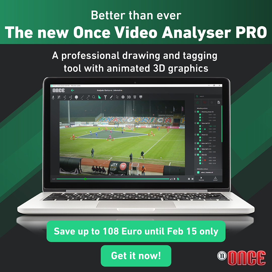 New Once Sport Analyser PRO 2.0 – massive improvements same price